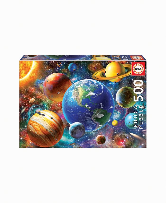 Educa Solar System Puzzle, 500 Piece - Macy's
