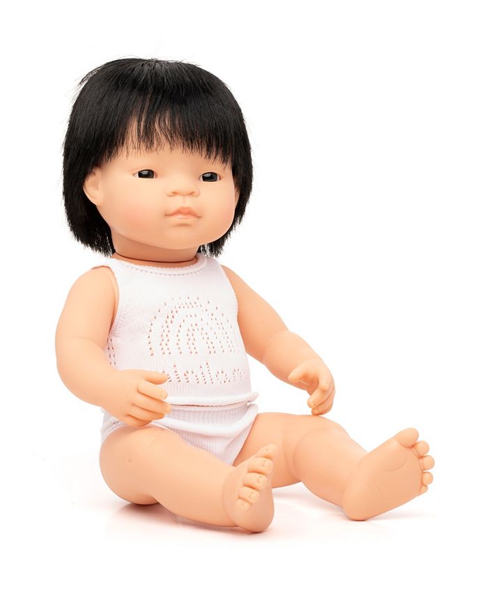 MINILAND 15" Baby Doll Asian Boy Set, 3 Piece - Macy's