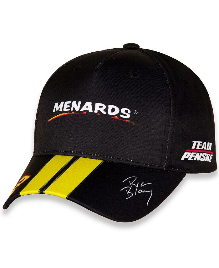 Team Penske Men's Black, Yellow Ryan Blaney Menards Uniform Adjustable ...