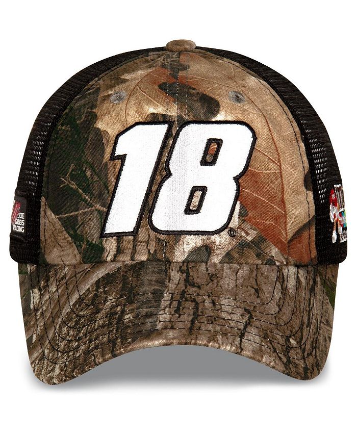 Joe Gibbs Racing Team Collection Men's Camo, Black Kyle Busch M&Ms Mesh ...