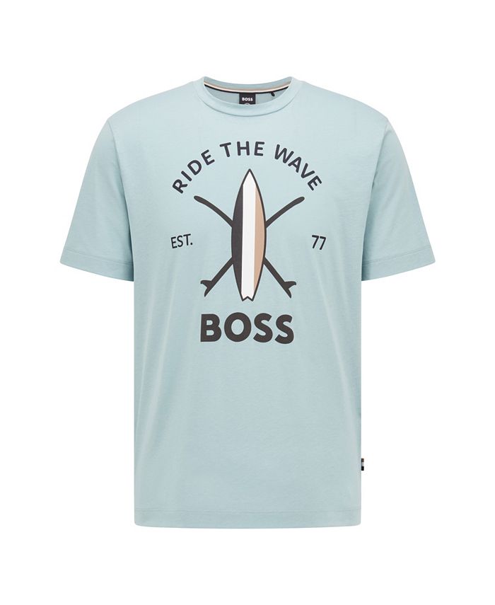 Hugo Boss Men's Relaxed-Fit T-shirt - Macy's