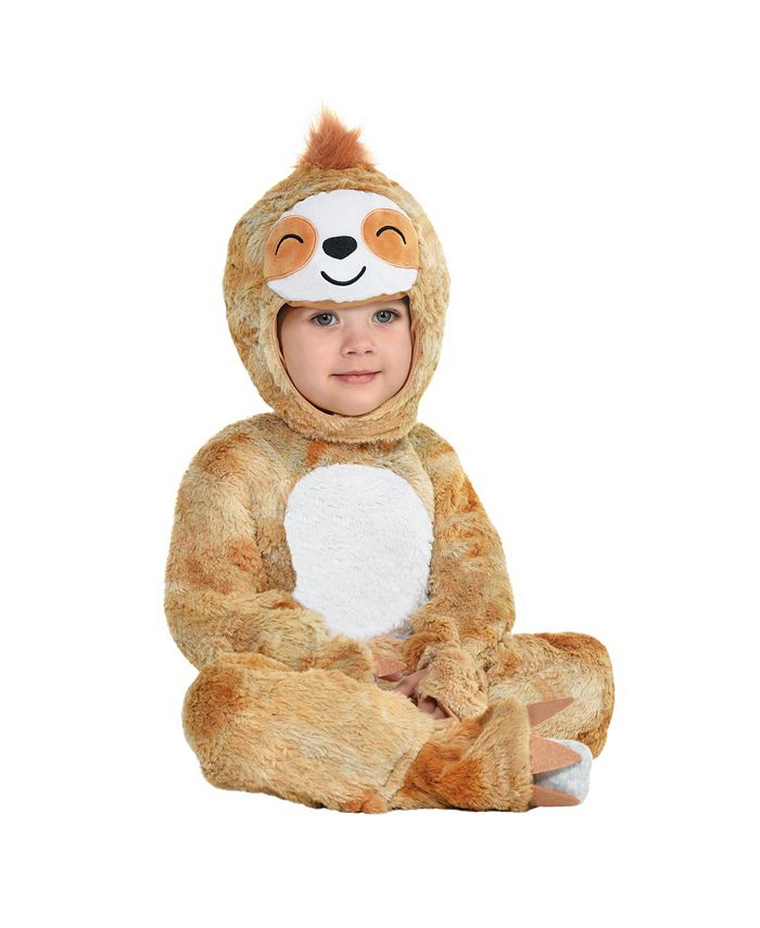 Amscan Baby Boys and Girls Soft Cuddly Sloth Costume Set & Reviews ...