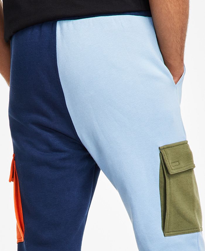 Sun + Stone Men's Colorblocked Pants, Created for Macy's & Reviews ...
