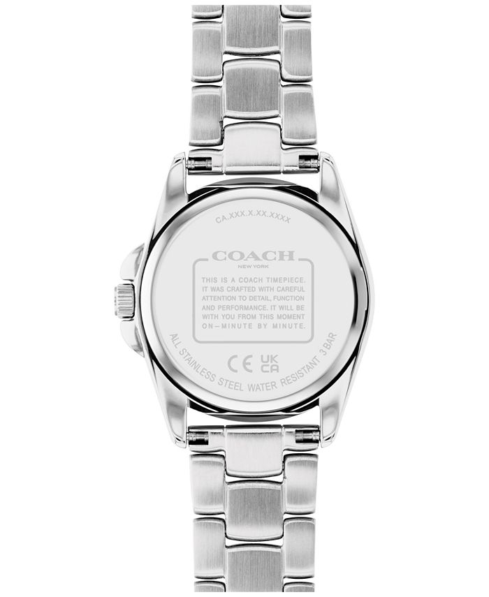 COACH Women's Greyson Two-Tone Stainless Steel Bracelet Watch 28mm ...