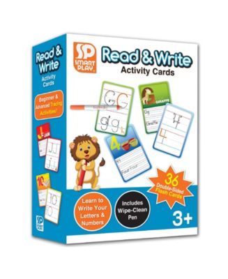 Smart Play Read and Write Flash Cards, 37 Pieces - Macy's