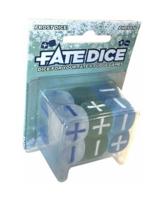 Fate Dice Frost Dice Pack Game Accessories - Macy's