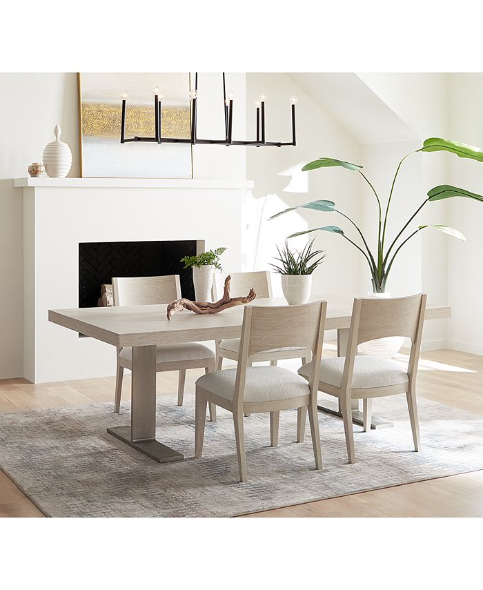 Bernhardt Solaria 5pc Dining Set (Rectangular Table & 4 Side Chairs) - Macy's