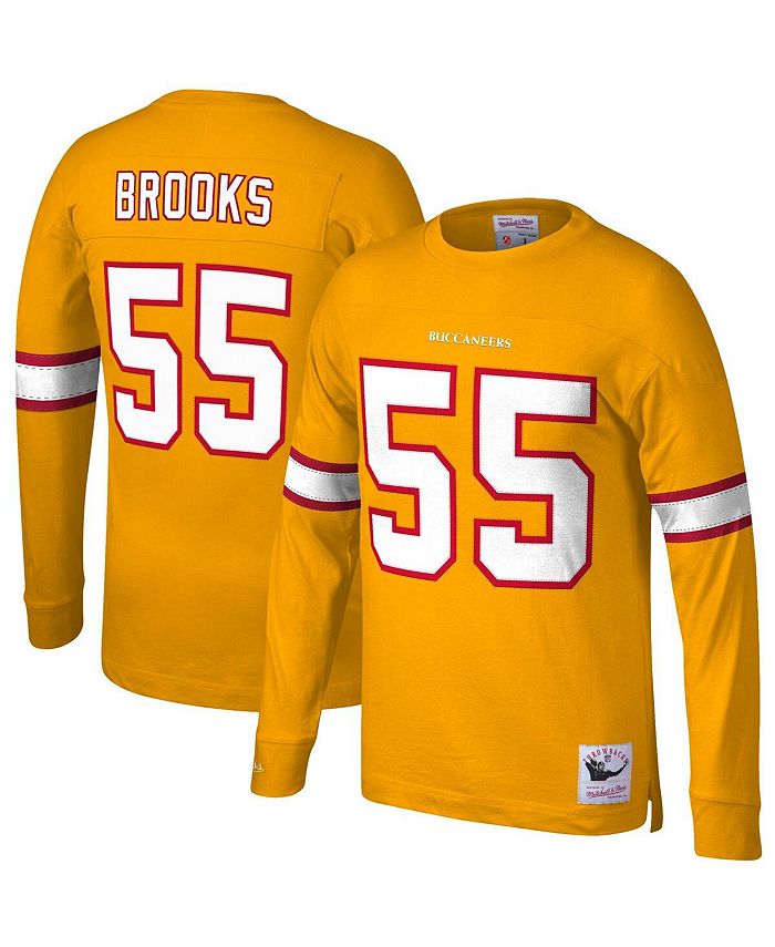 Mitchell & Ness Men's Derrick Brooks Orange Tampa Bay Buccaneers ...