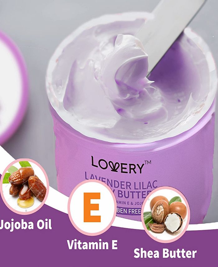 Lovery Lavender and Lilac Scented Whipped Body Butter, Bath and Body ...