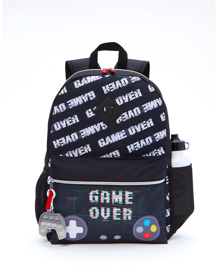InMocean Boys Game Over Backpack, 6 Piece Set - Macy's