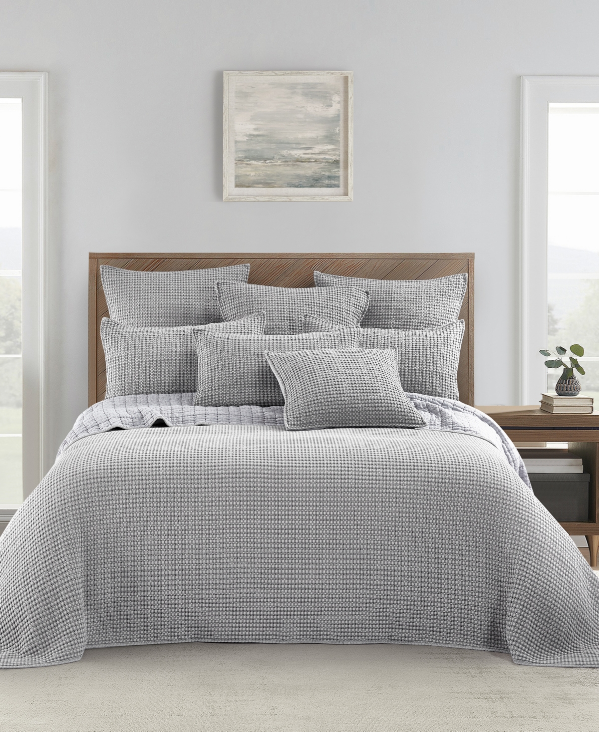 Click here for Levtex Mills Waffle Classic 3-Pc. Bedspread Set  F... prices