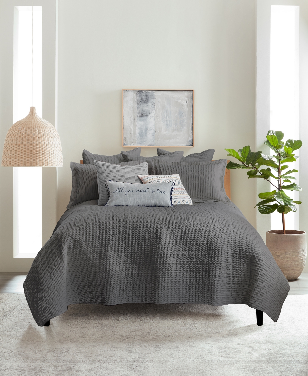 Click here for Levtex Mills Waffle Textured 2-Pc. Quilt Set  Twin... prices