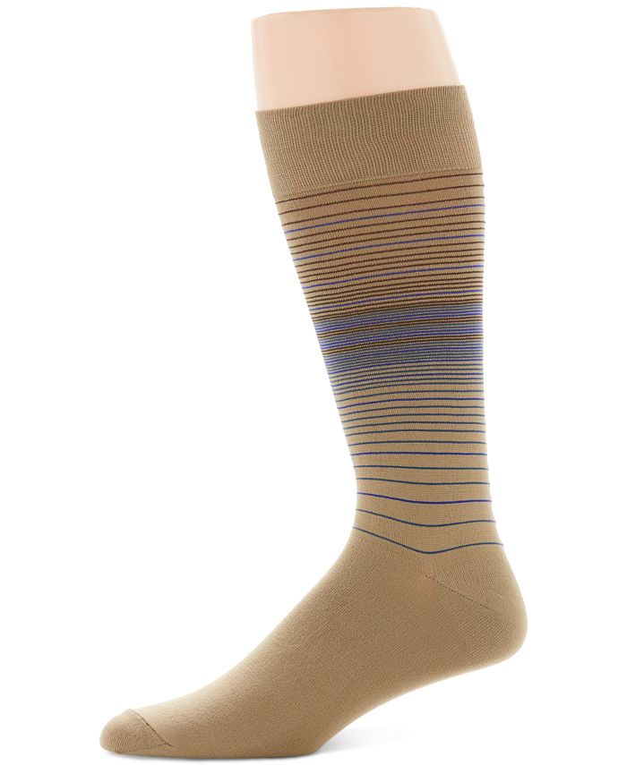 Perry Ellis Portfolio Perry Ellis Striped Dress Socks - Macy's