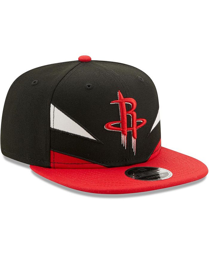 New Era Men's Black Houston Rockets Dynamic Original 9FIFTY Snapback ...
