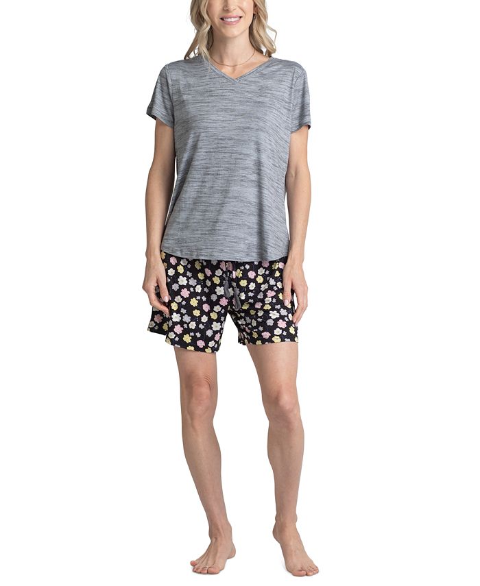 Muk Luks Plus Size 3-Pc. Pajama Set & Reviews - All Pajamas, Robes ...