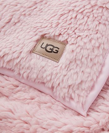 UGG® Blake Sherpa Throw, 50" x 70" - Macy's