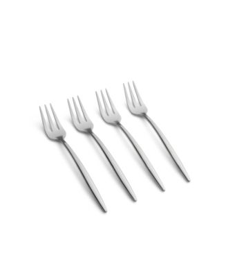 Cambridge Silversmiths Gaze Mirror Cocktail Forks Set, 4 Piece - Macy's