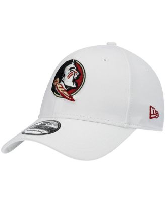 Men's New Era White Florida State Seminoles Campus Preferred 39THIRTY ...