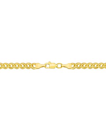 Macy's 20" Nonna Link Chain Necklace (3-3/4mm) in 14k Gold - Macy's