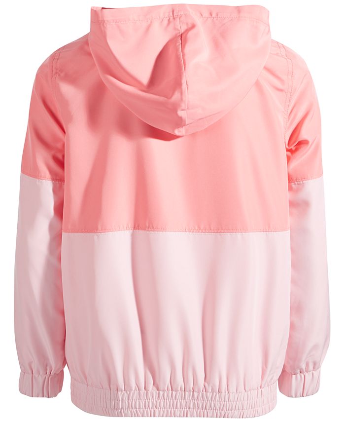 Id Ideology Big Girls August Colorblocked Full Zip Hooded Jacket