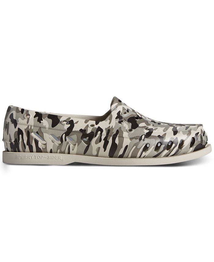 Sperry Men's Authentic Original Float Camouflage Slip-On Boat Shoes ...