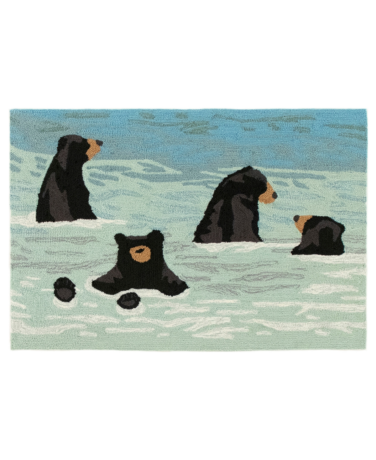 Click here for Liora Manne Frontporch Bathing Bears 26 x 4 Outdoo... prices