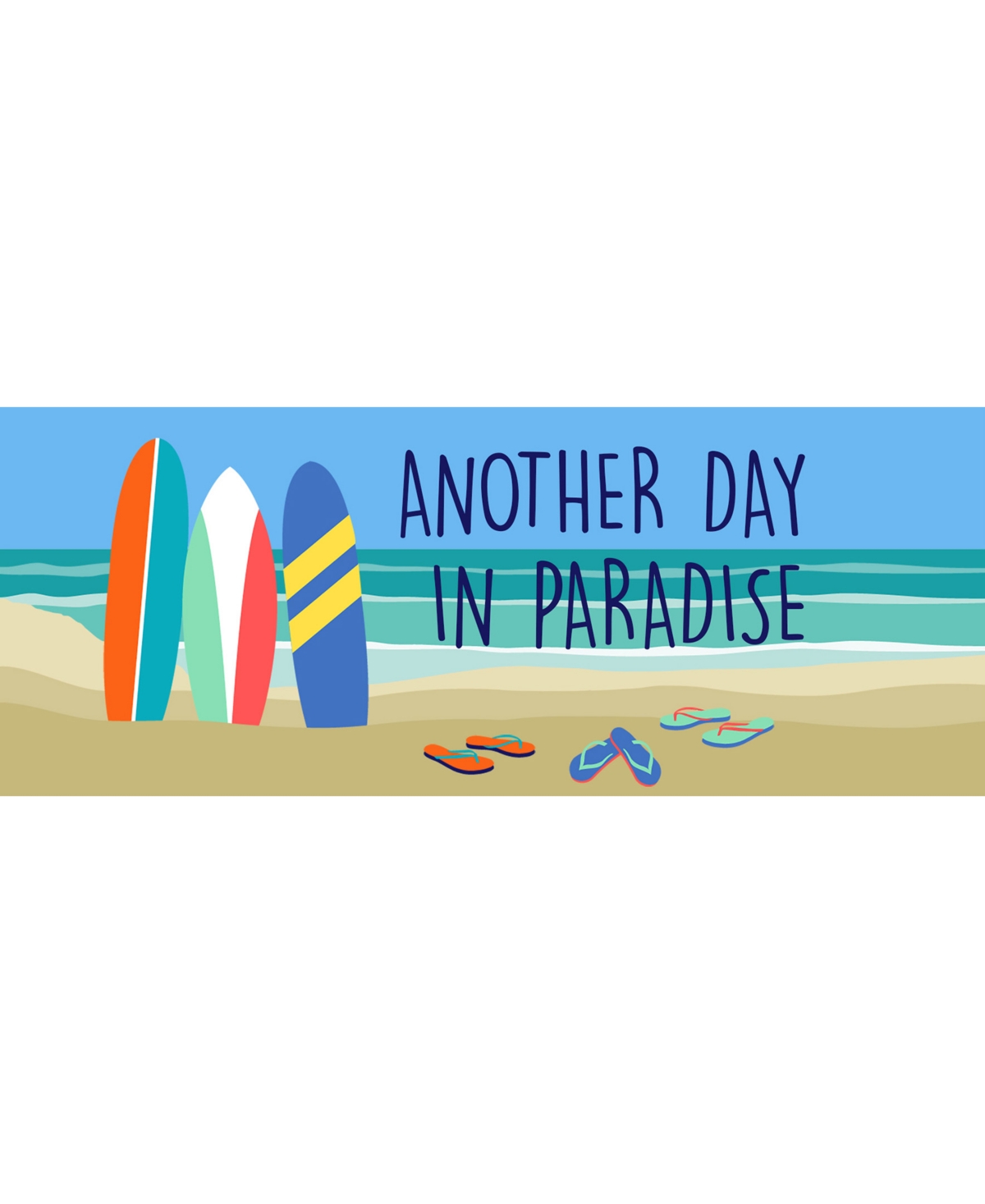 Click here for Liora Manne Frontporch Beach Paradise 2 x 5 Runner... prices
