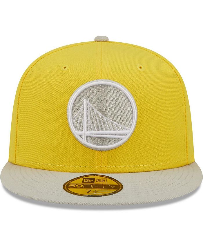New Era Men's Yellow, Gray Golden State Warriors Color Pack 59Fifty ...