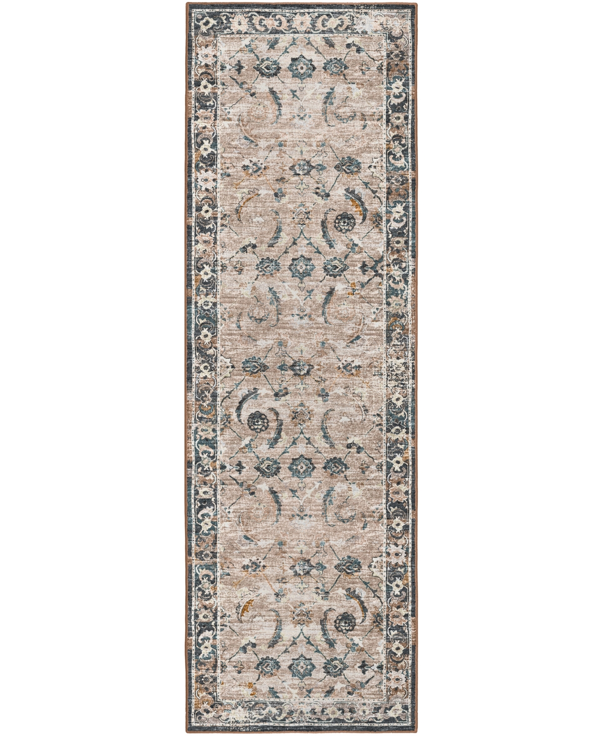 Click here for Dalyn Jericho JC4 26 x 10 Runner Area Rug - Taupe prices