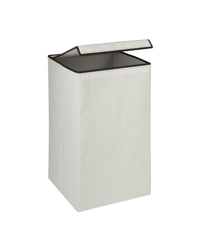 Honey Can Do Collapsible Square Hamper with Lid - Macy's