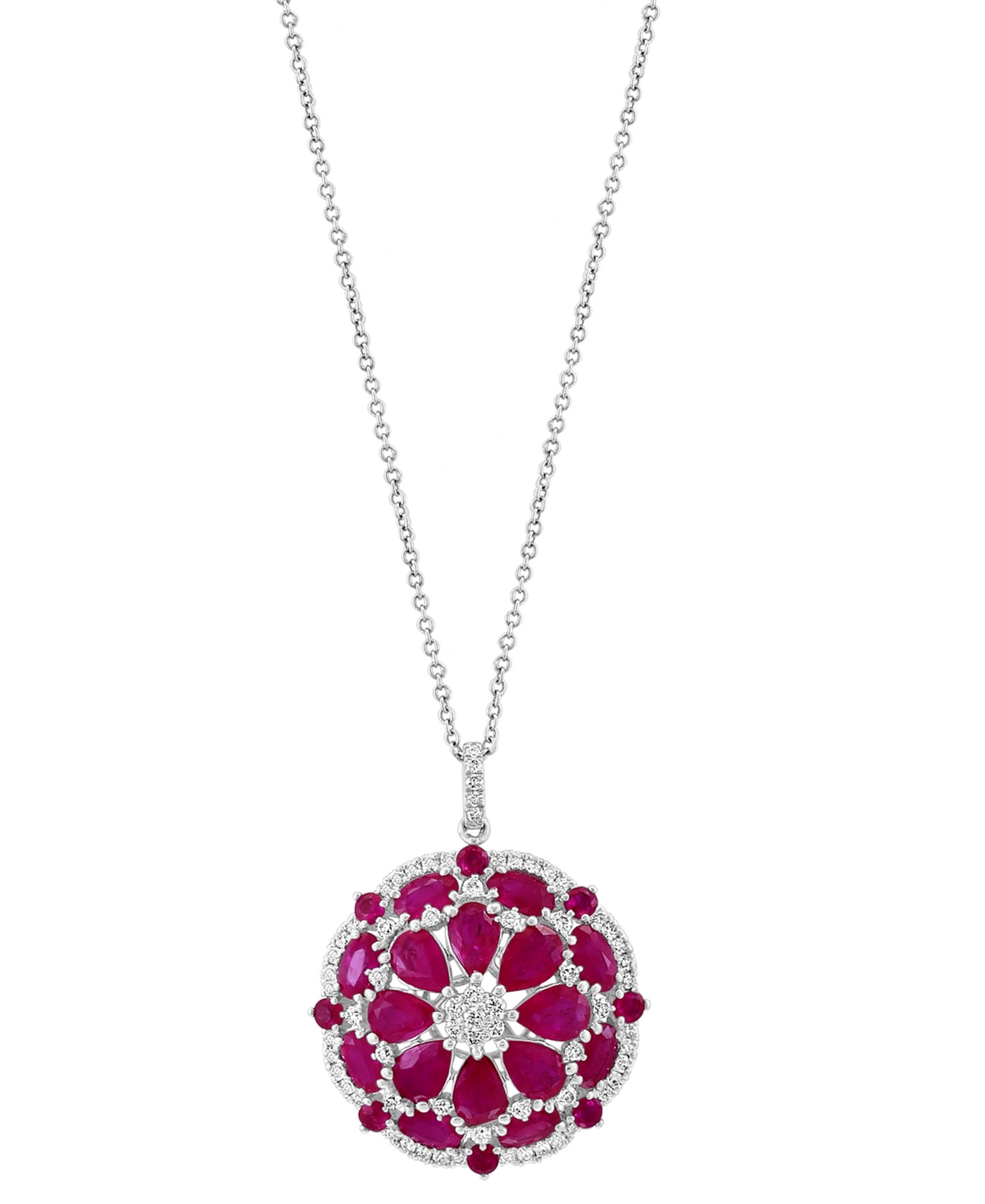 Click here for Effy Ruby (6-7/8 ct. t.w.) & Diamond (5/8 ct. t.w.... prices