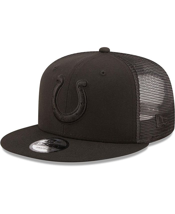 New Era Men's Black Indianapolis Colts Classic 9Fifty Trucker Snapback ...