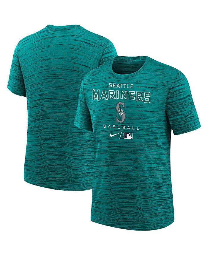 Nike Big Boys Aqua Seattle Mariners Authentic Collection Practice ...