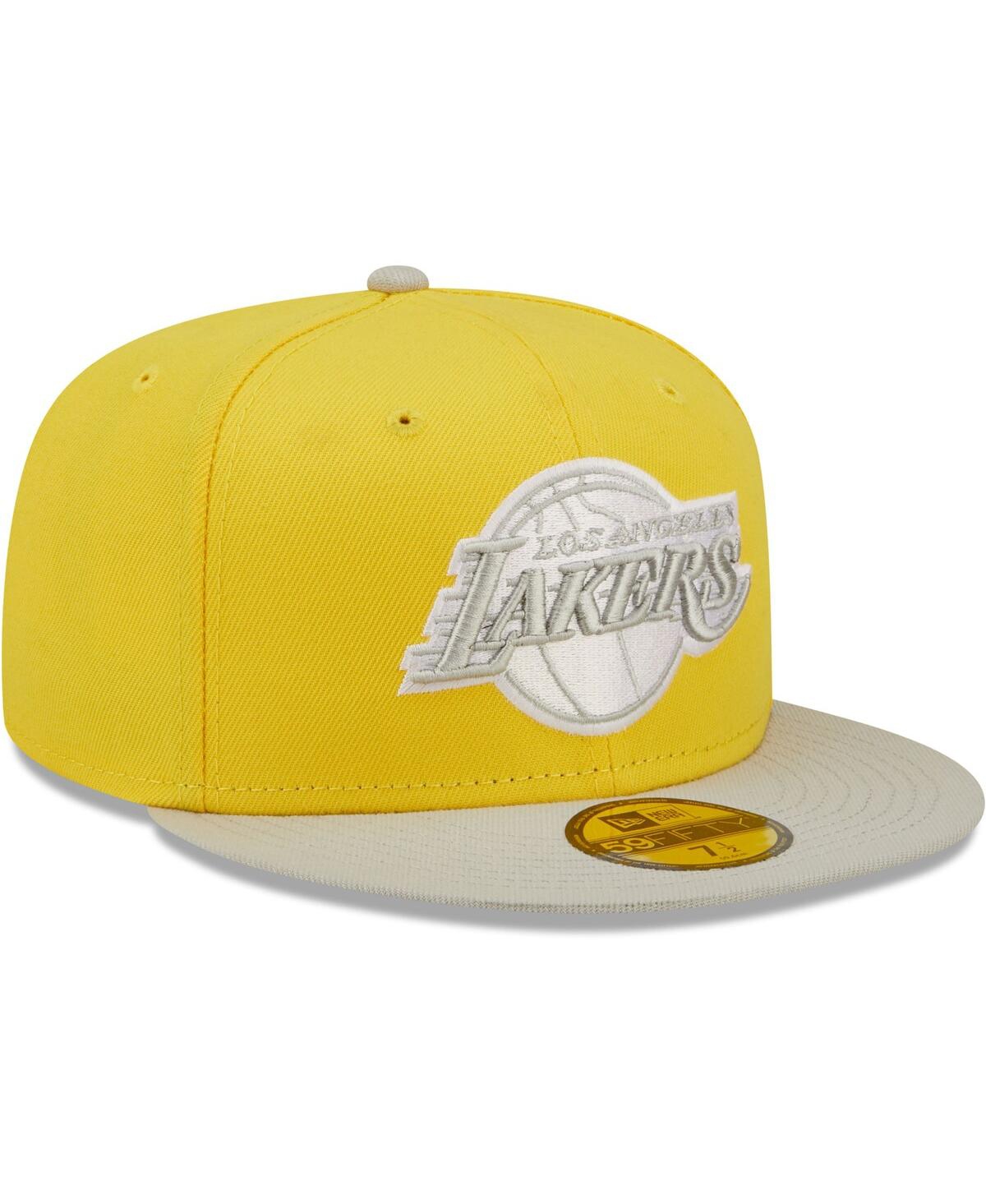 New Era Men's New Era Yellow, Gray Los Angeles Lakers Color Pack ...