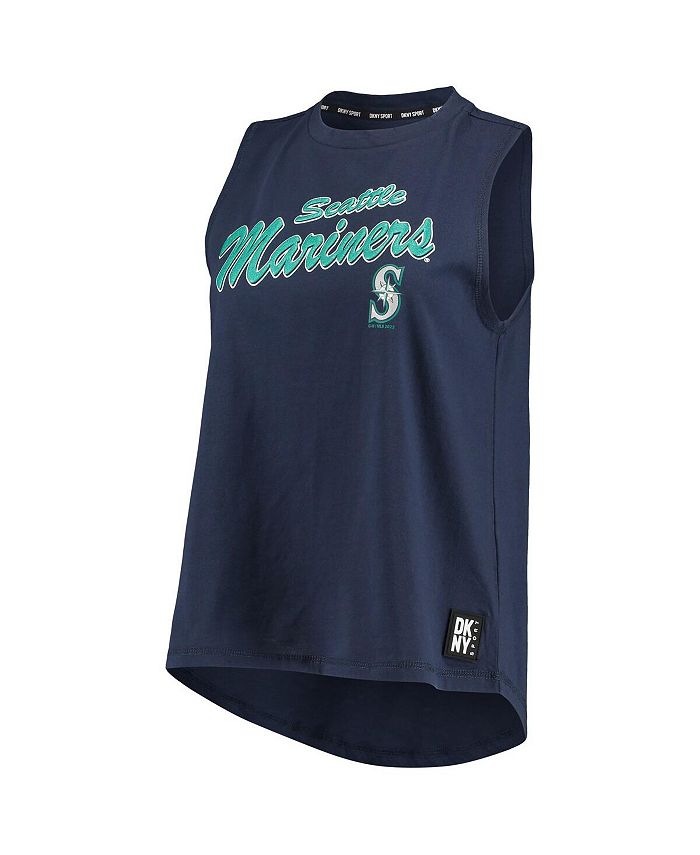 DKNY Women's Navy Seattle Mariners Marcie Tank Top - Macy's