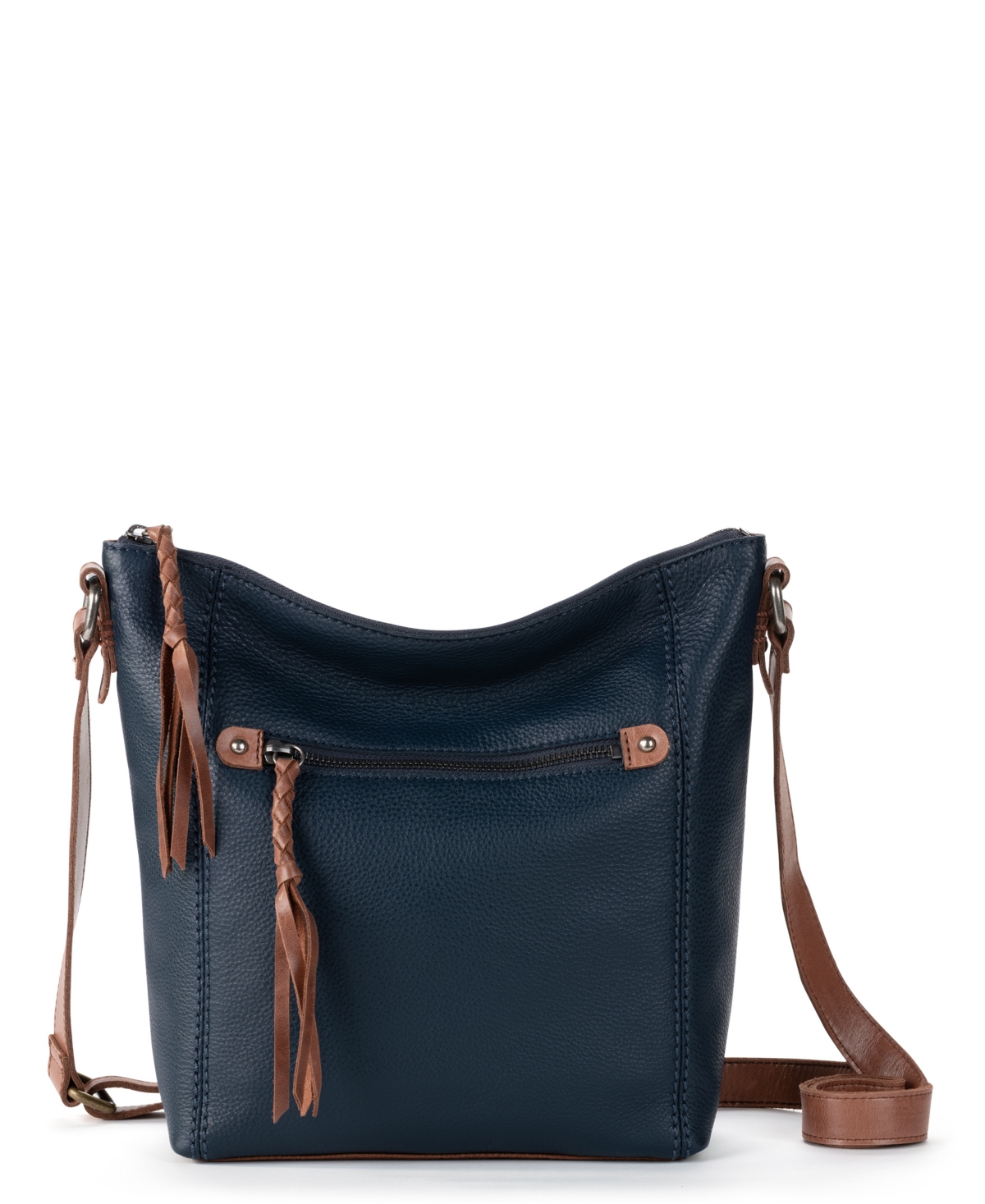 Click here for The Sak Womens Ashland Leather Crossbody Bag - Ind... prices