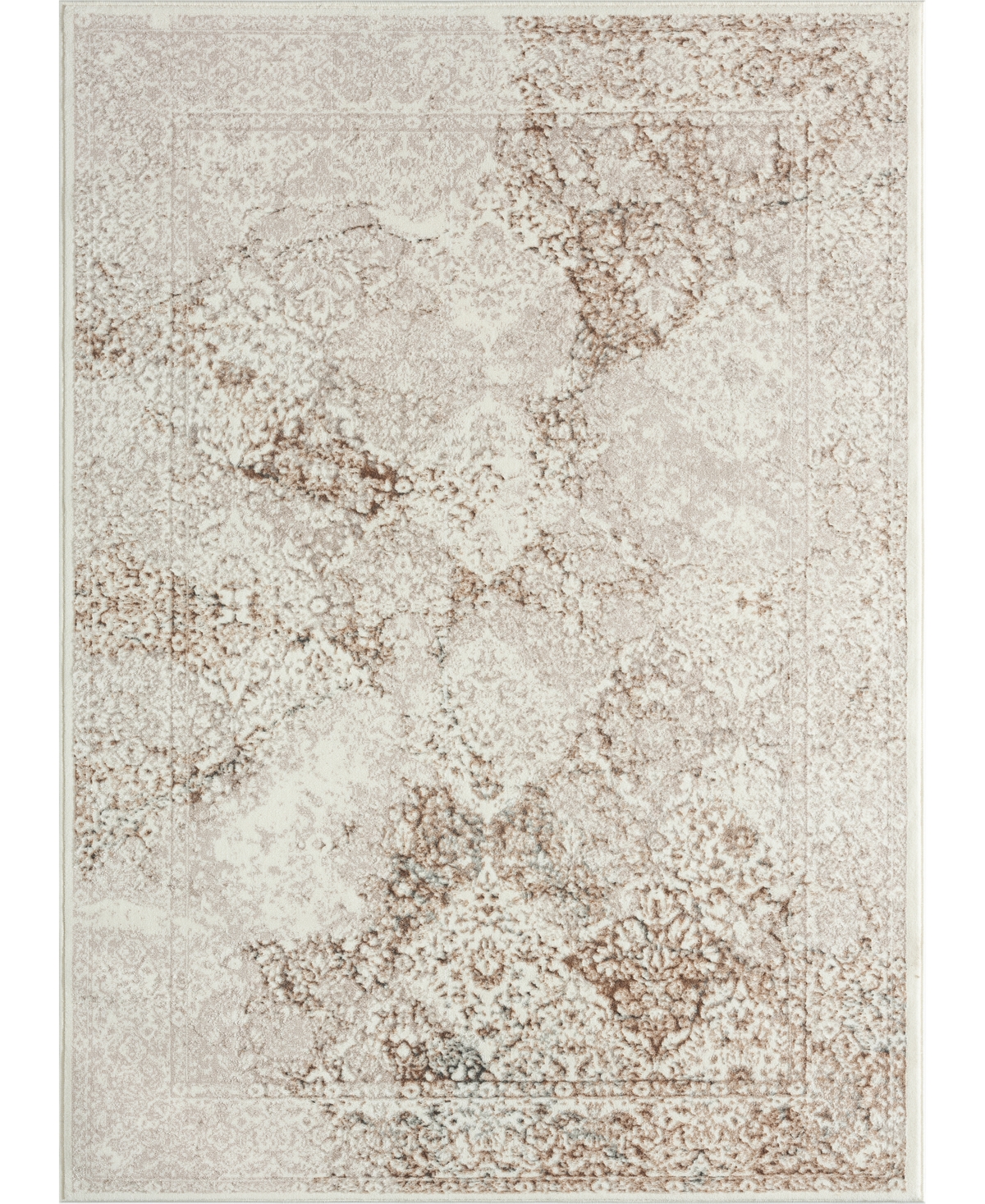 Click here for Lr Home Atlas Atl-56 5 x 7 Area Rug - Cream prices
