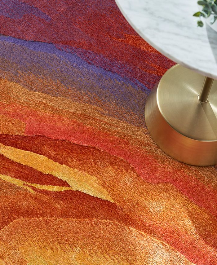 Nourison Home Prismatic PRS25 7'9" x 9'9" Area Rug - Macy's