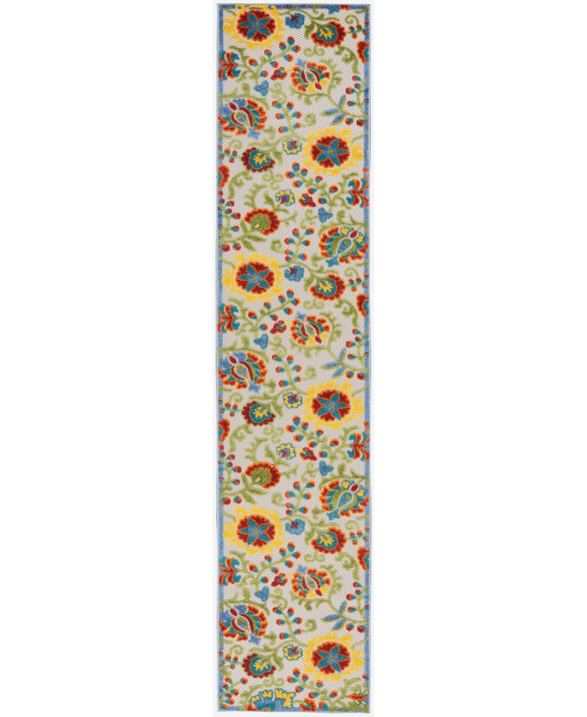 Click here for Nourison Home Aloha ALH17 23 x 10 Runner Rug - Ivo... prices