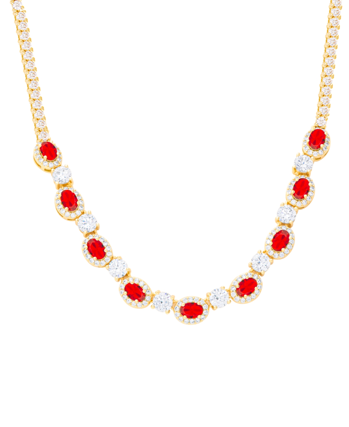 Click here for Lab-Created Ruby (4-3/4 ct. t.w.) & Cubic Zirconia... prices