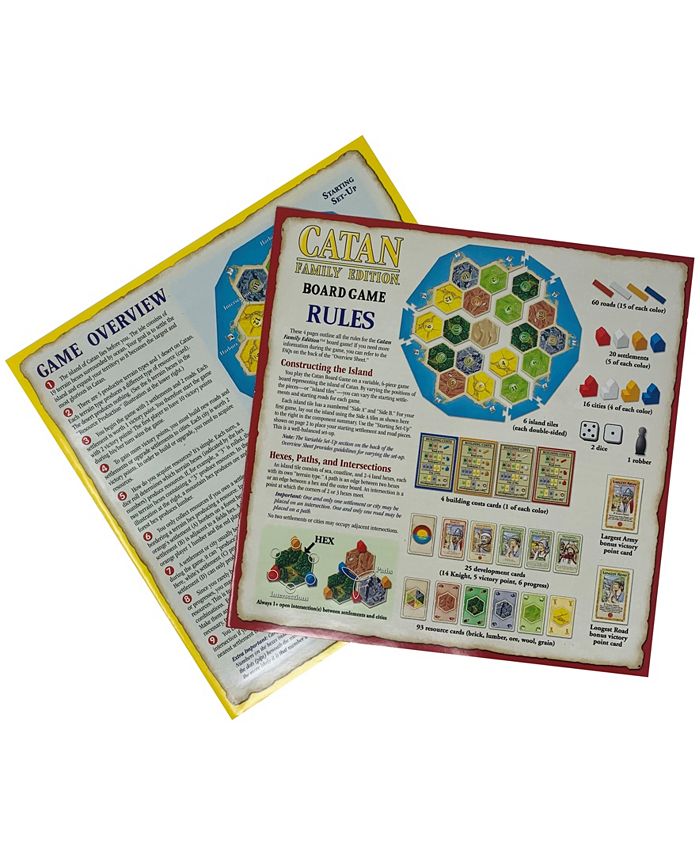 Catan Studio Catan Family Edition Set, 226 Piece - Macy's