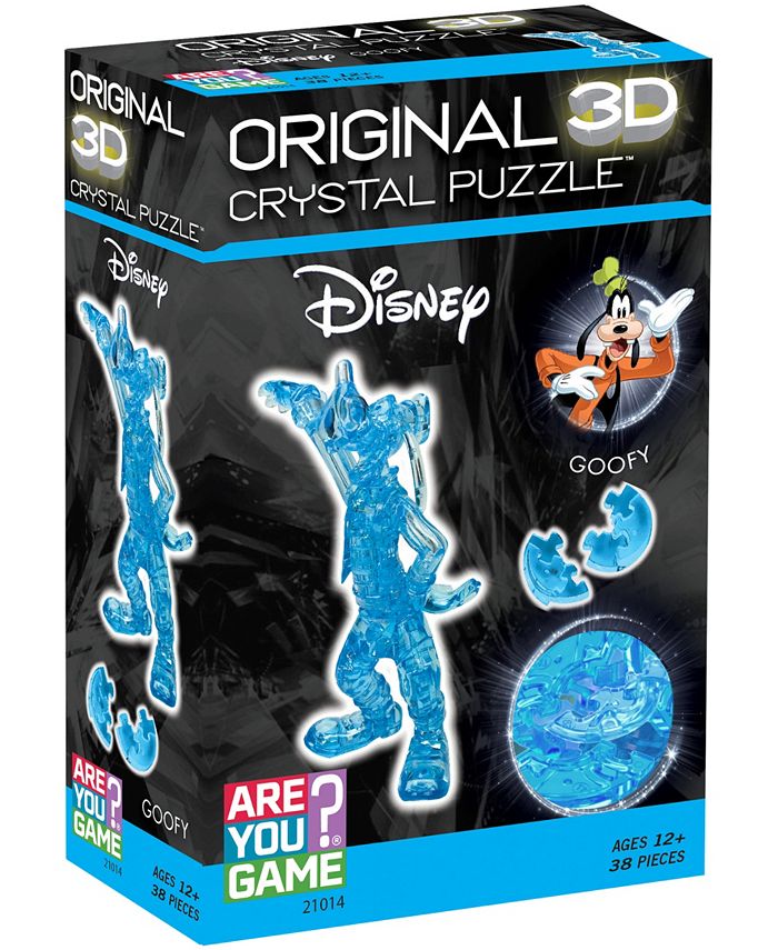 Areyougame 3D Disney Goofy Crystal Puzzle Set, 38 Piece - Macy's
