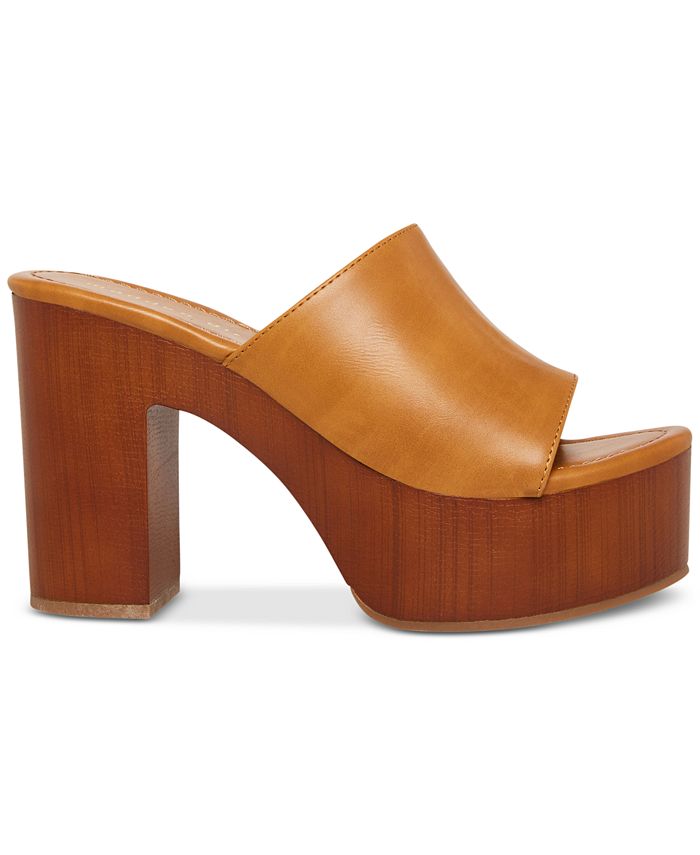 Madden Girl Hill Wooden Platform Sandals & Reviews - Sandals - Shoes ...