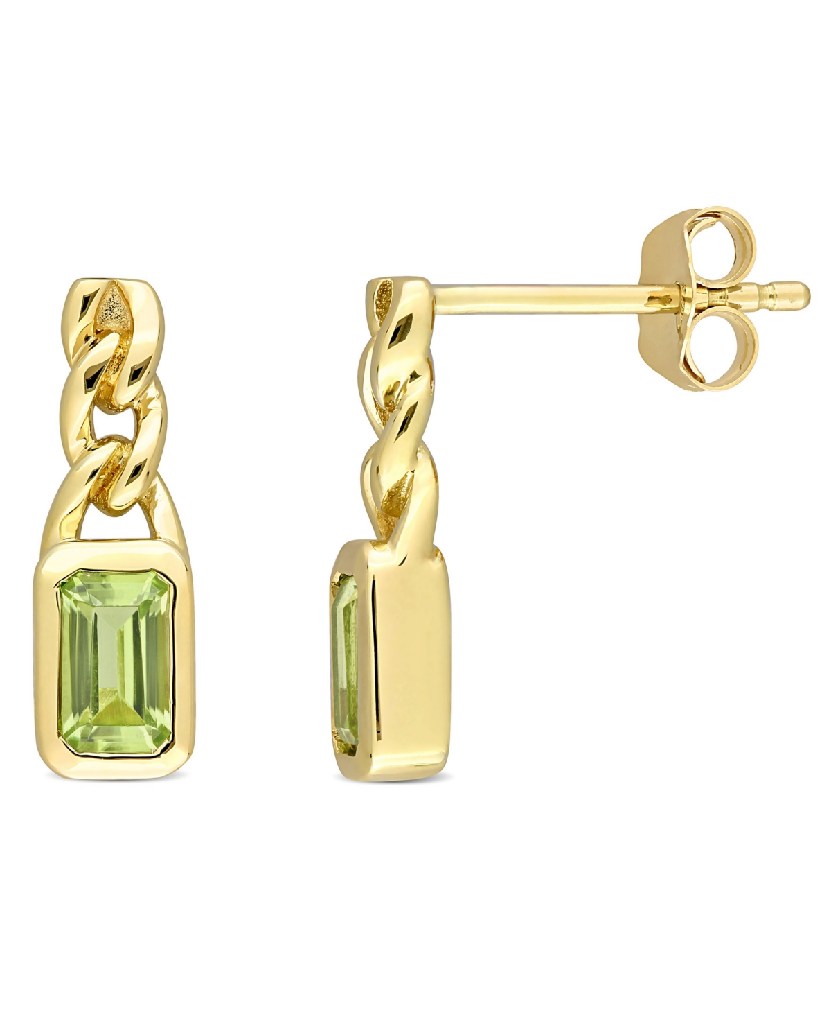 Click here for Amethyst (2/5 ct. t.w.) Link Drop Earrings in 10k... prices