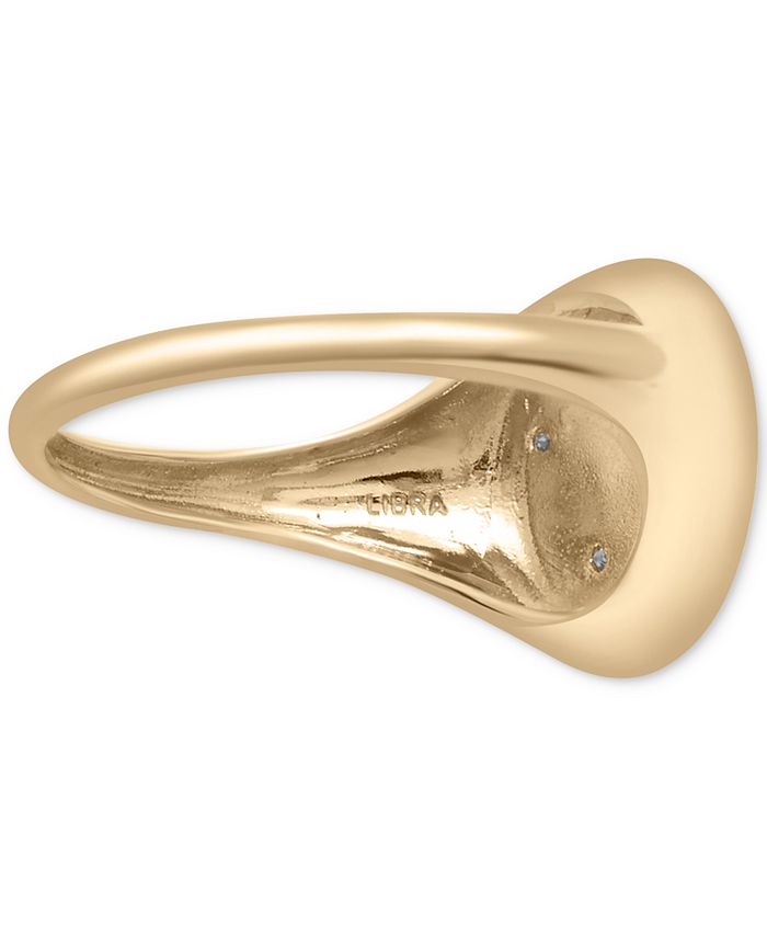 Wrapped Diamond Libra Constellation Ring (1/20 ct. t.w.) in 10k Gold ...