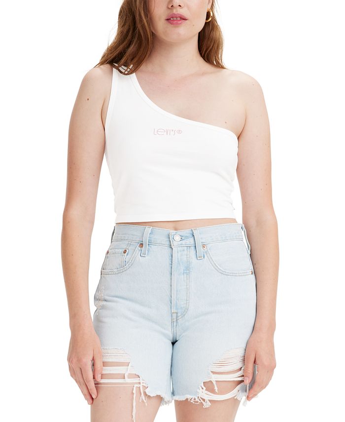Levi's Women's One-Shoulder Tank Top - Macy's