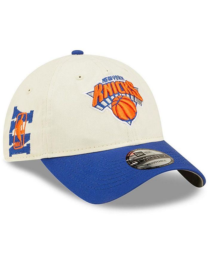 New Era Men's Cream, Blue New York Knicks 2022 NBA Draft 9Twenty ...