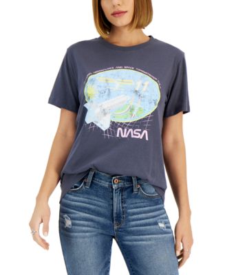 Grayson Threads Black Juniors' NASA Graphic T-Shirt - Macy's