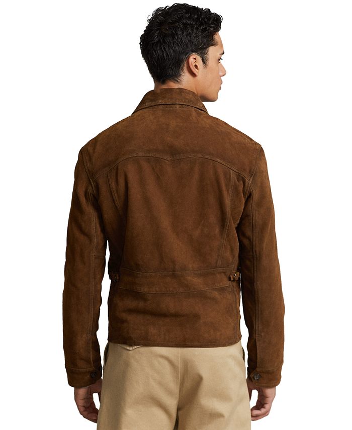 Polo Ralph Lauren Men's Suede Jacket - Macy's