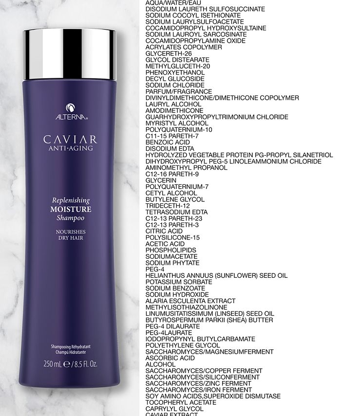 Alterna Caviar Anti-Aging Replenishing Moisture Shampoo, 8.5-oz ...